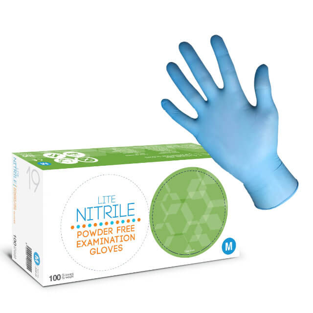 Powder Free Nitrile Gloves, Powderfree Format